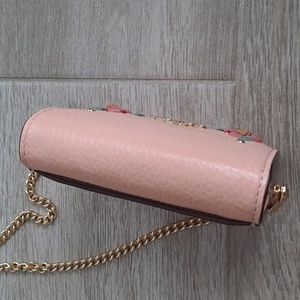 Coach | Bags | Coach Pink Wallet On Chain | Poshmark